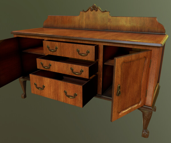 ArtStation - Chest of drawers | Game Assets