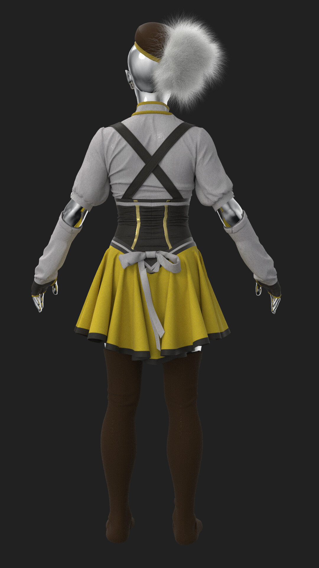 ArtStation - Fan-Art Mami Tomoe Marvelous Designer/Clo3d project + OBJ ...