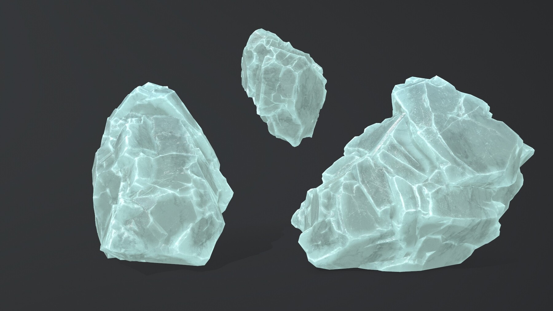 ArtStation - ice rocks | Game Assets
