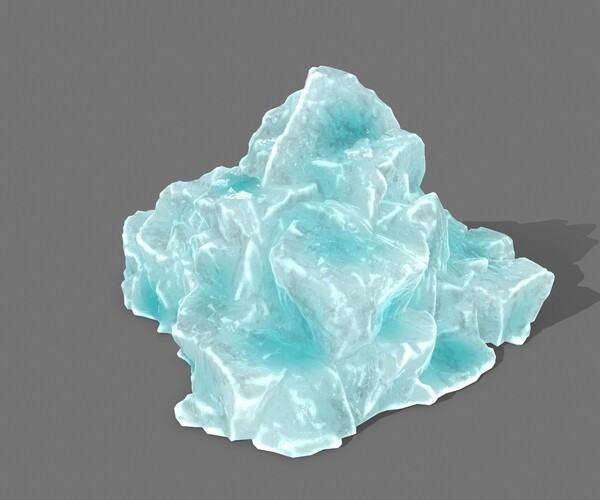 ArtStation - Icy Rock Set | Game Assets