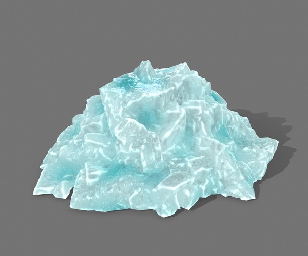 ArtStation - Icy Rock Set | Game Assets