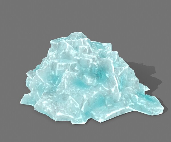 ArtStation - Icy Rock Set | Game Assets