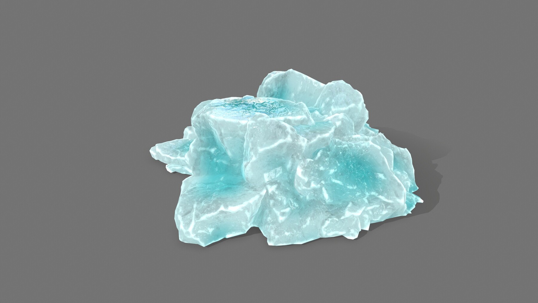 ArtStation - Icy Rock Set | Game Assets