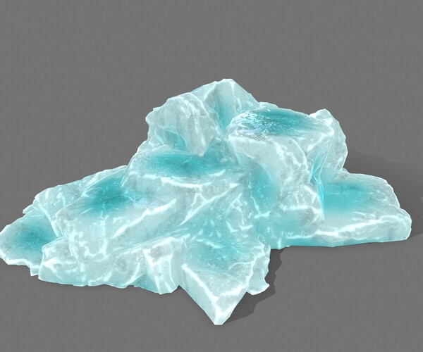 ArtStation - Icy Rock Set | Game Assets