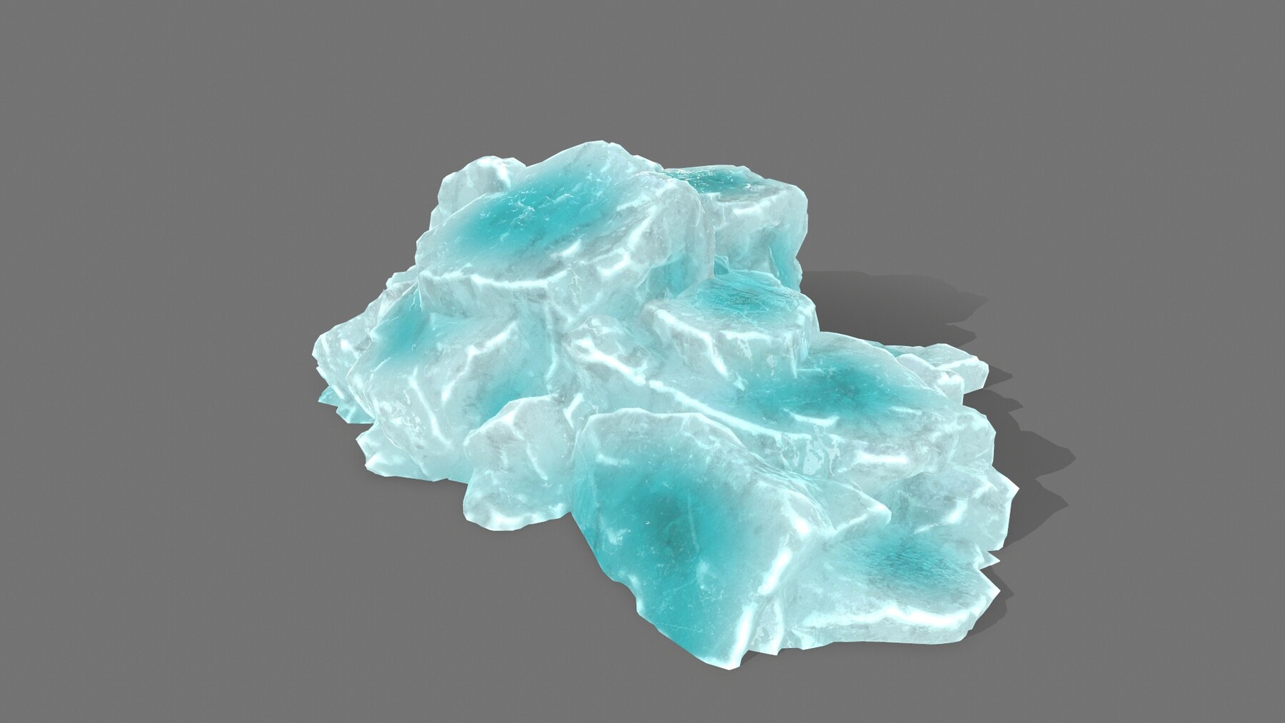 ArtStation - Icy Rock Set | Game Assets