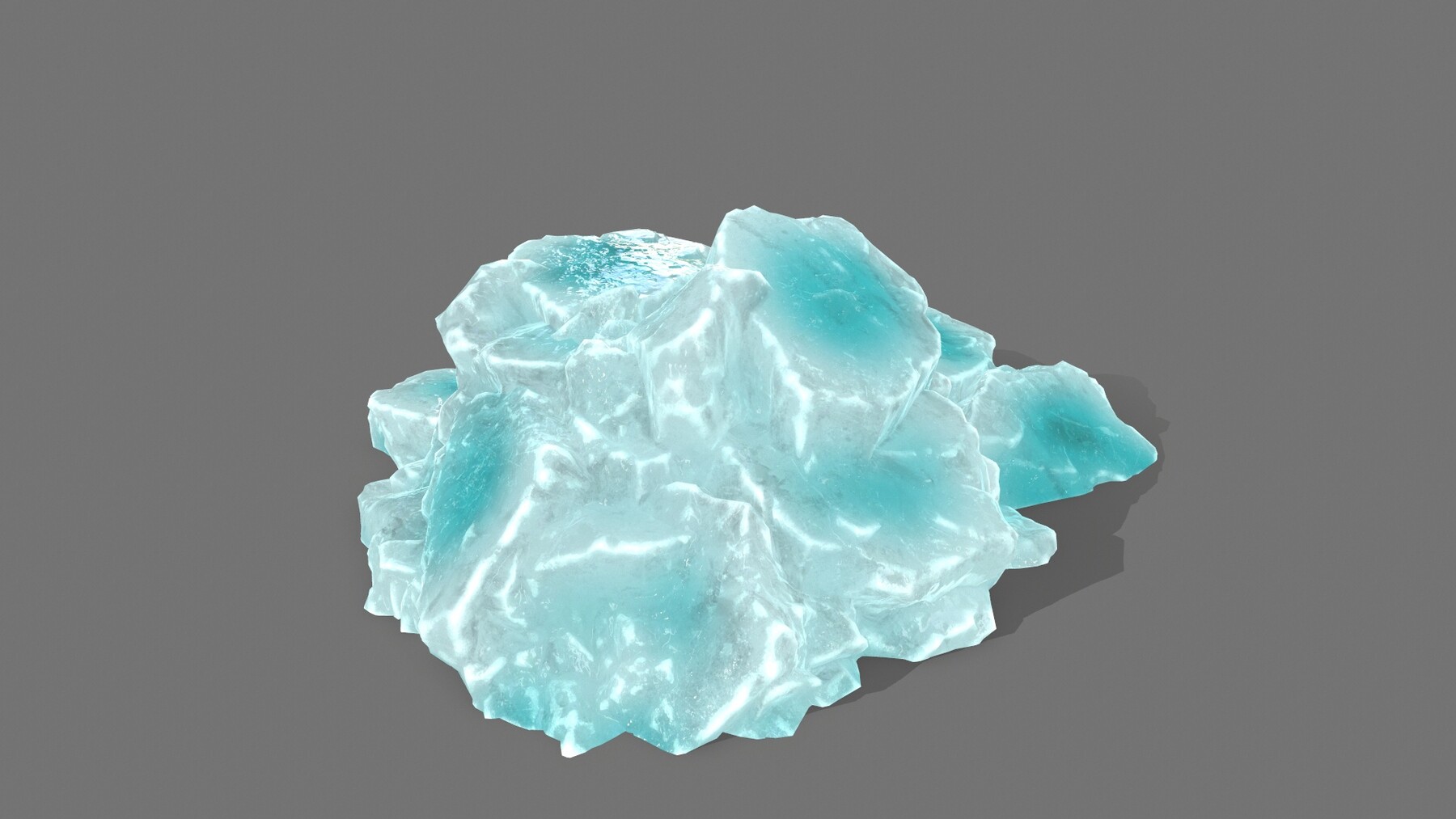 ArtStation - Icy Rock Set | Game Assets