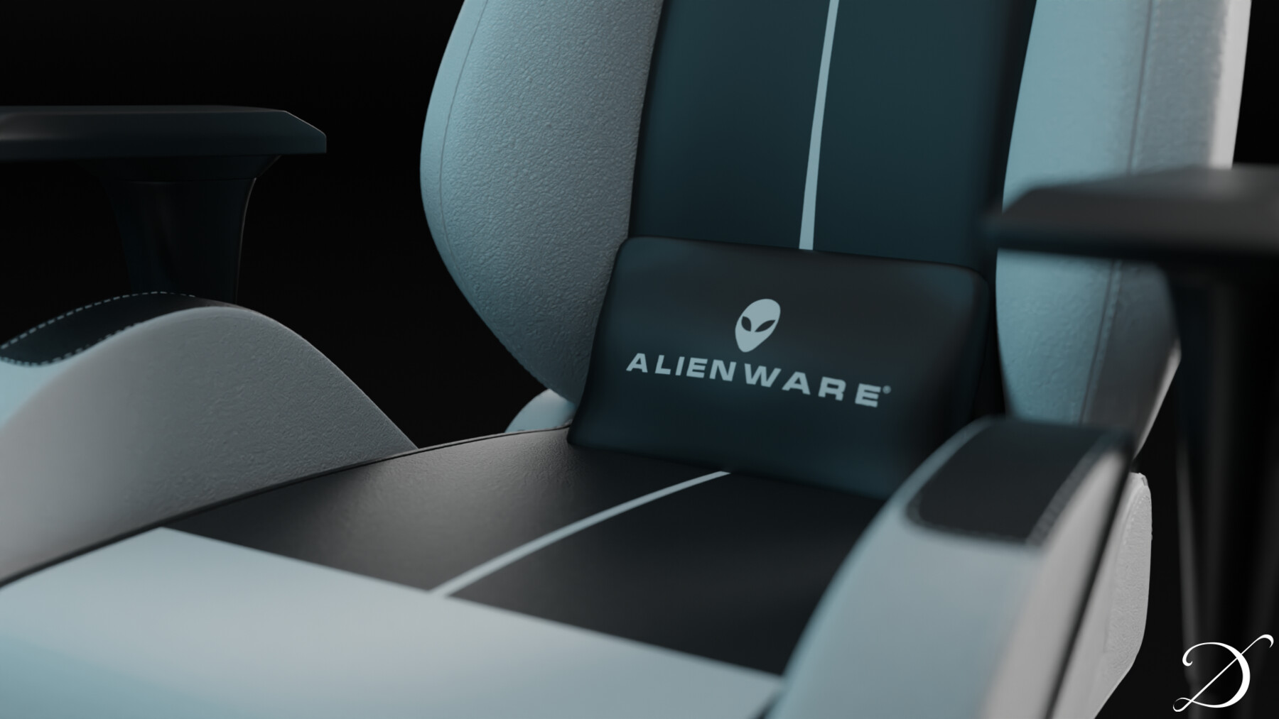 ArtStation - Alienware s5000 Gaming Chair | Game Assets