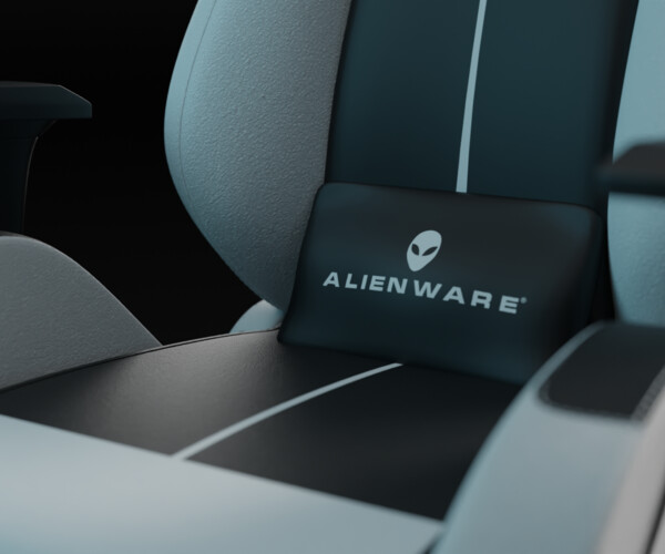 ArtStation - Alienware s5000 Gaming Chair | Game Assets