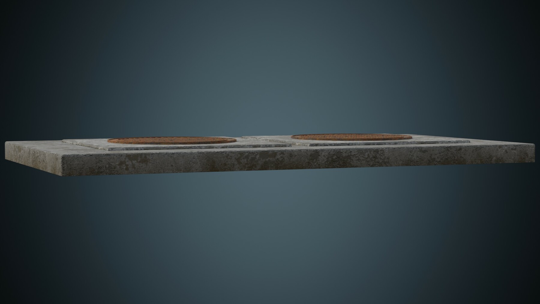 ArtStation - Manhole 2B | Game Assets