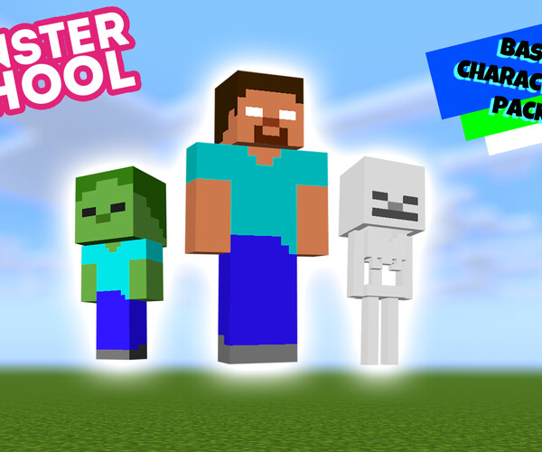 ArtStation - Monster School Characters Basic Pack | Resources