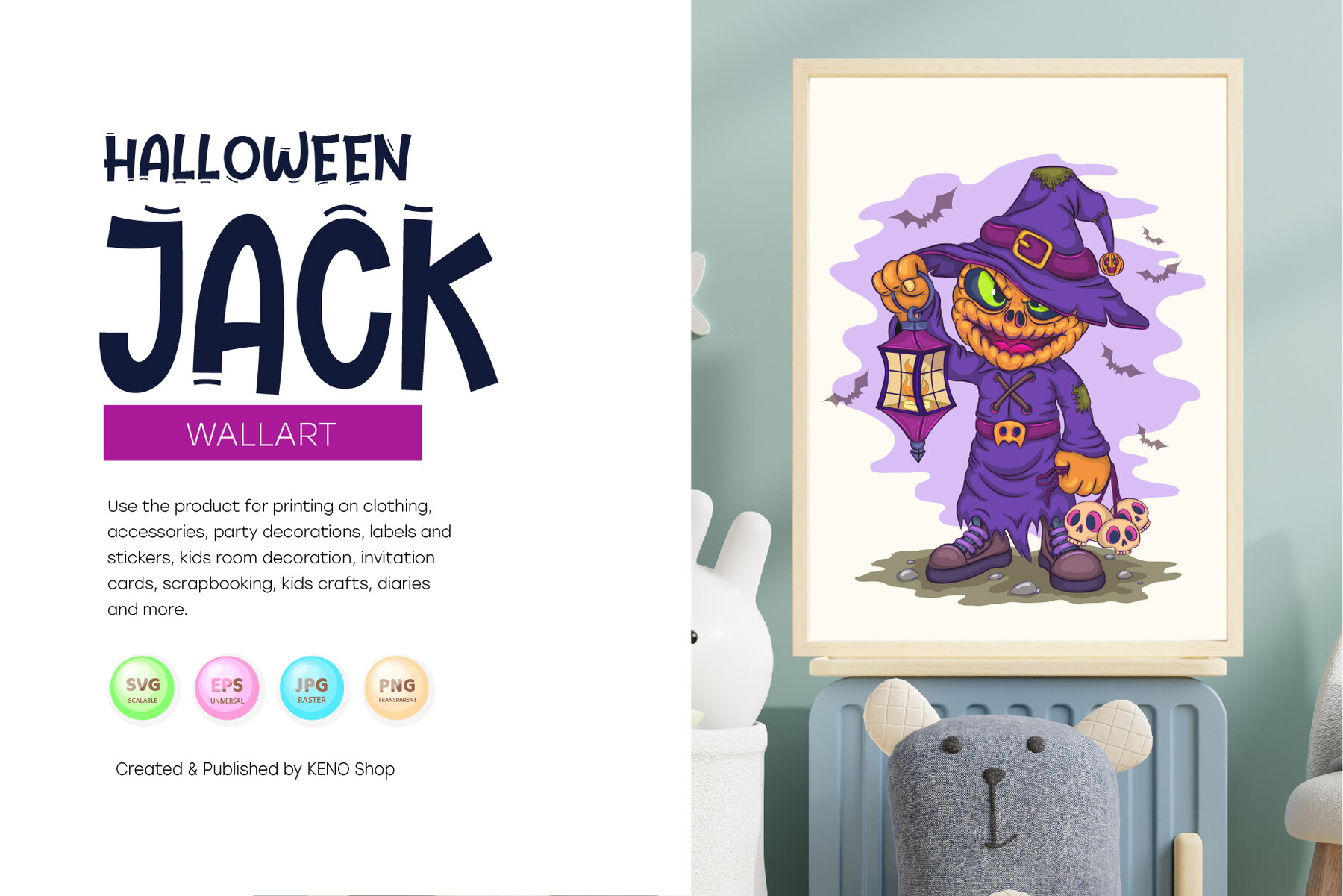 ArtStation - Cartoon Halloween Jack. | Artworks