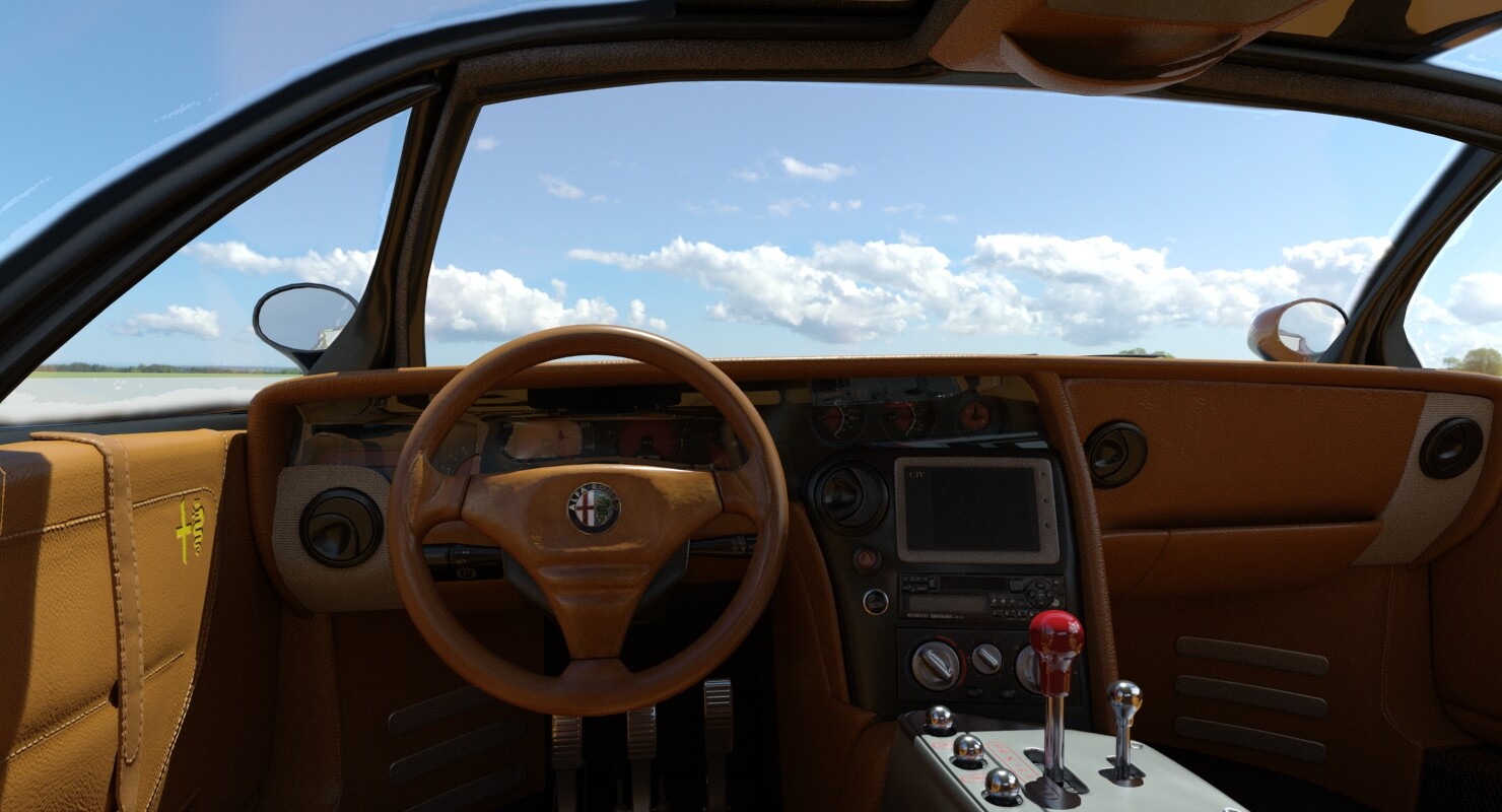 ArtStation - Alfa Romeo Scighera | Resources