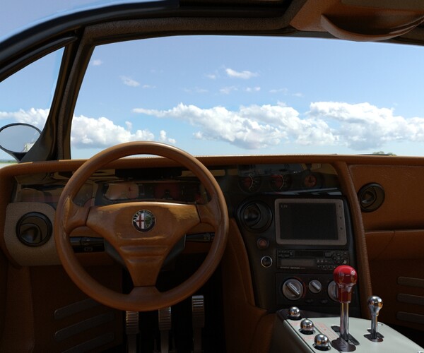 ArtStation - Alfa Romeo Scighera | Resources