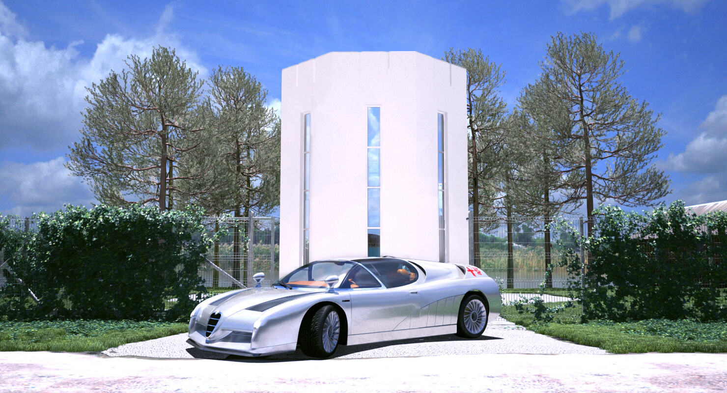 ArtStation - Alfa Romeo Scighera | Resources