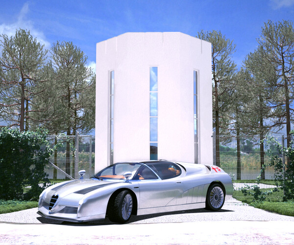 ArtStation - Alfa Romeo Scighera | Resources