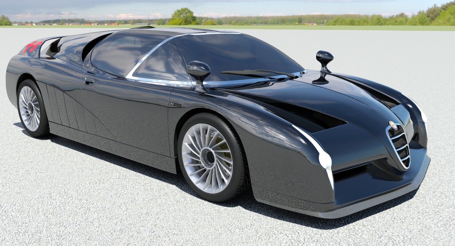 ArtStation - Alfa Romeo Scighera | Resources