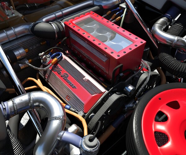 ArtStation - Alfa Romeo Scighera | Resources