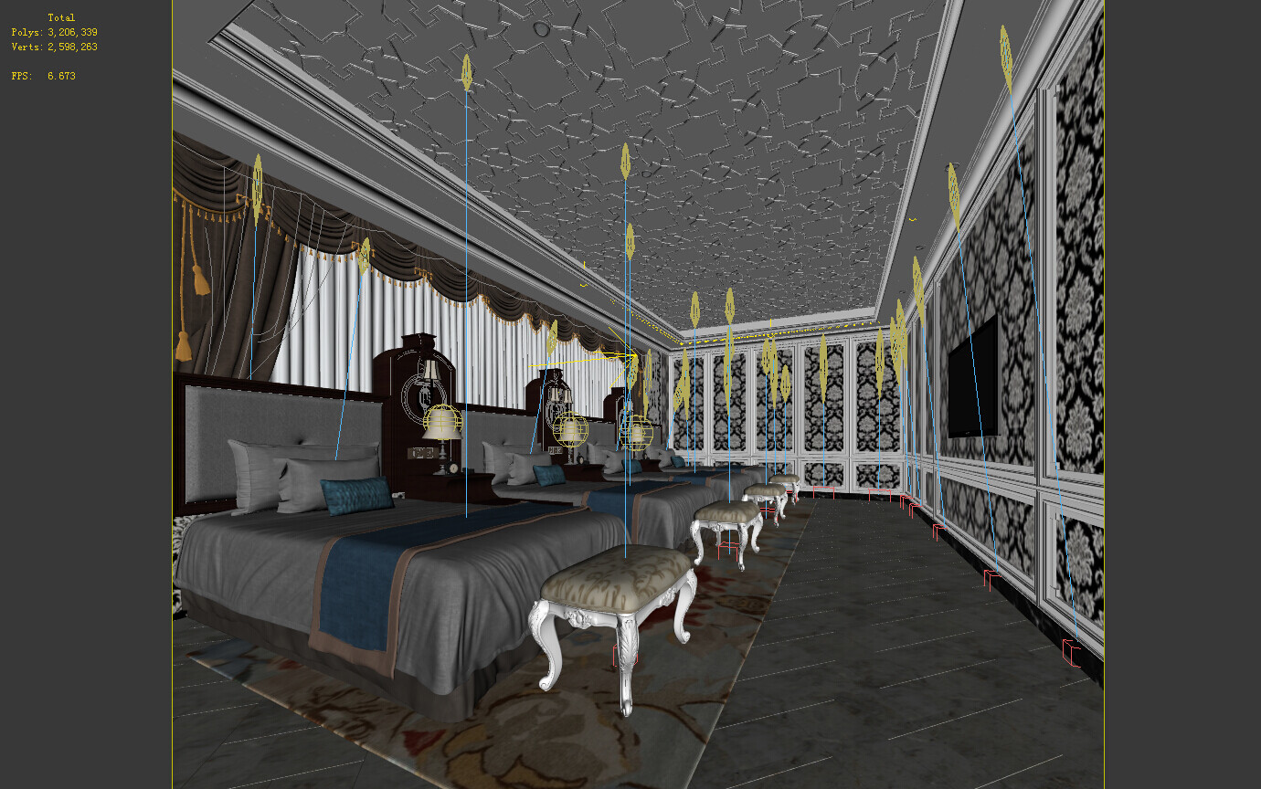 ArtStation - Hotel Room -9409 | Resources