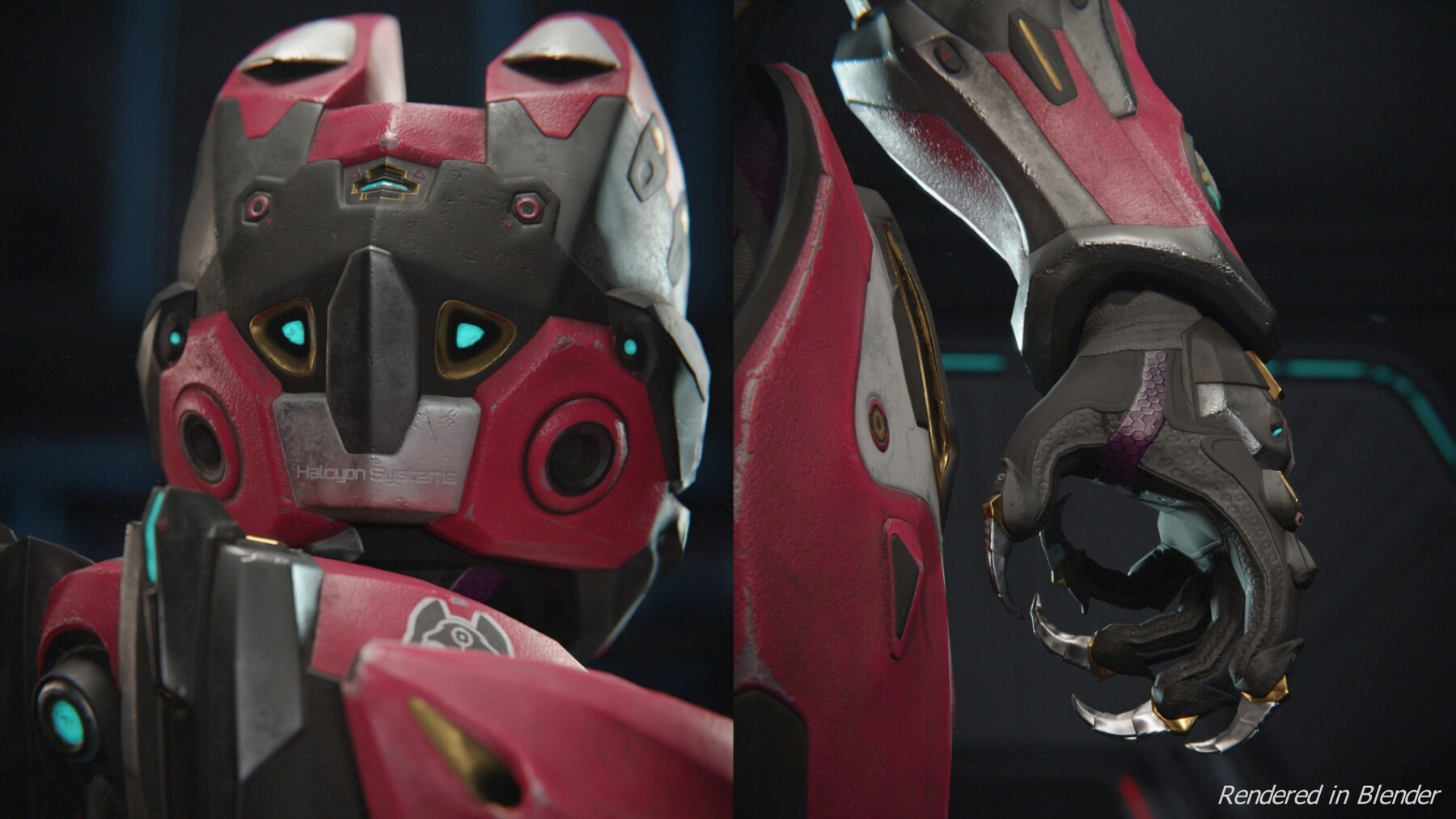 ArtStation - Yui - SpecOps Cat (Realtime Character) | Game Assets