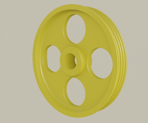 ArtStation - Pulley 3D model | Resources