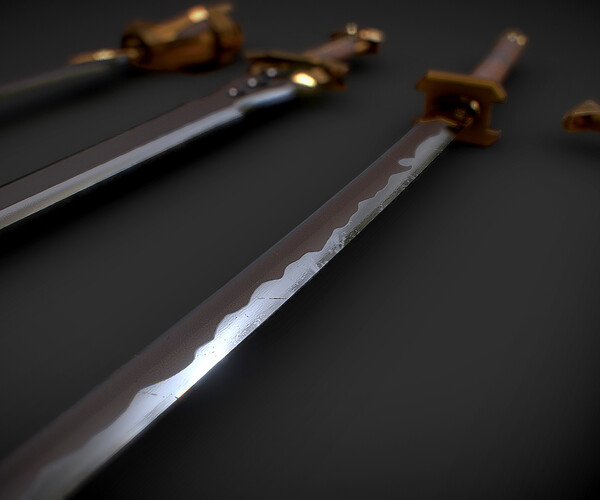 ArtStation - SciFantasy Sword Pack 02 | Game Assets