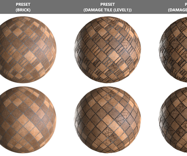 ArtStation - 40 BRICKS PATTERNS (MAKE UNLIMITED BRICKS) + 120 PRESET ...