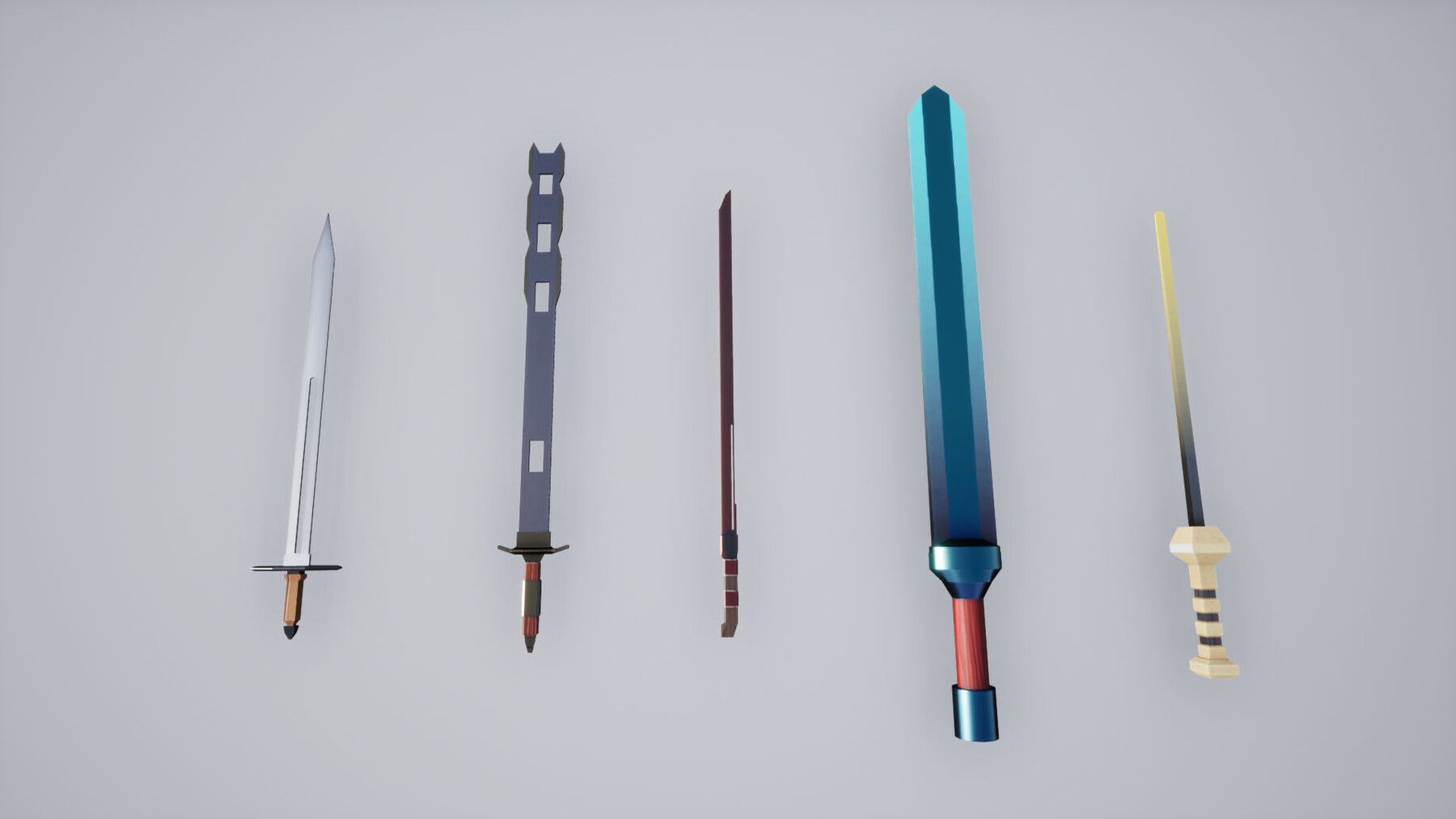 ArtStation - Melee Weapons | Game Assets