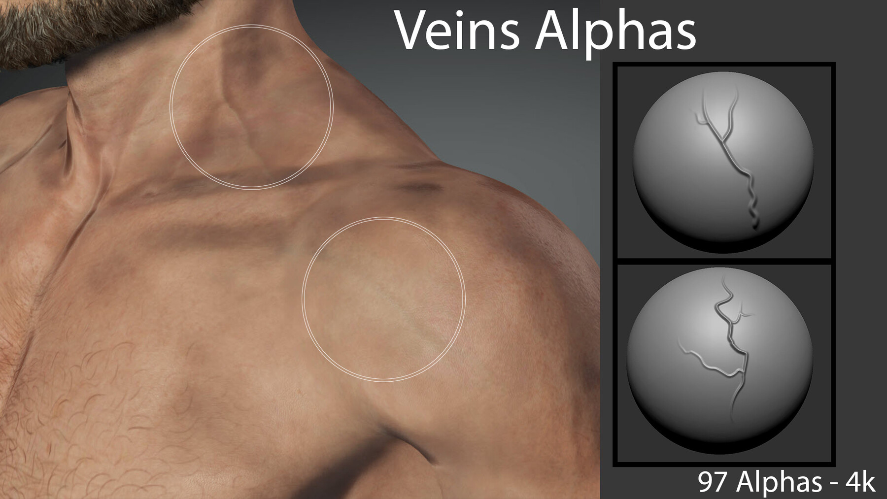 ArtStation - Veins Alphas | Brushes