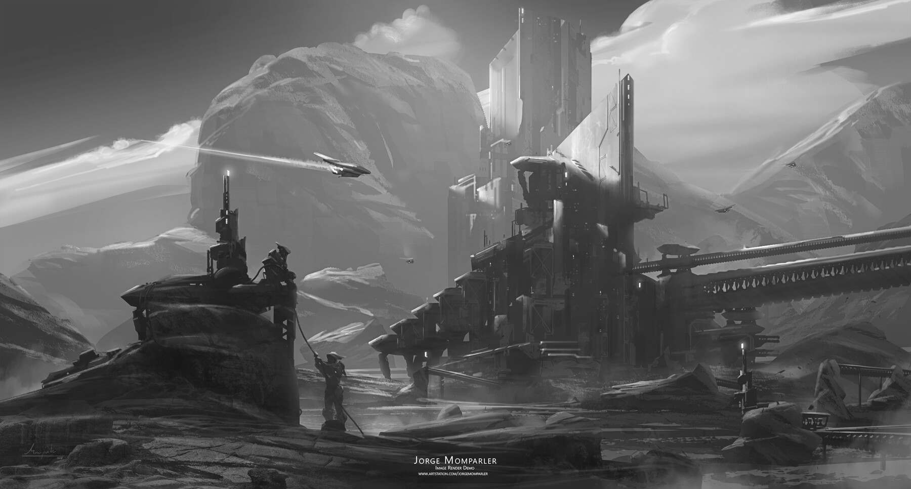 ArtStation - From abstract to final render : Lighting and narrative ...