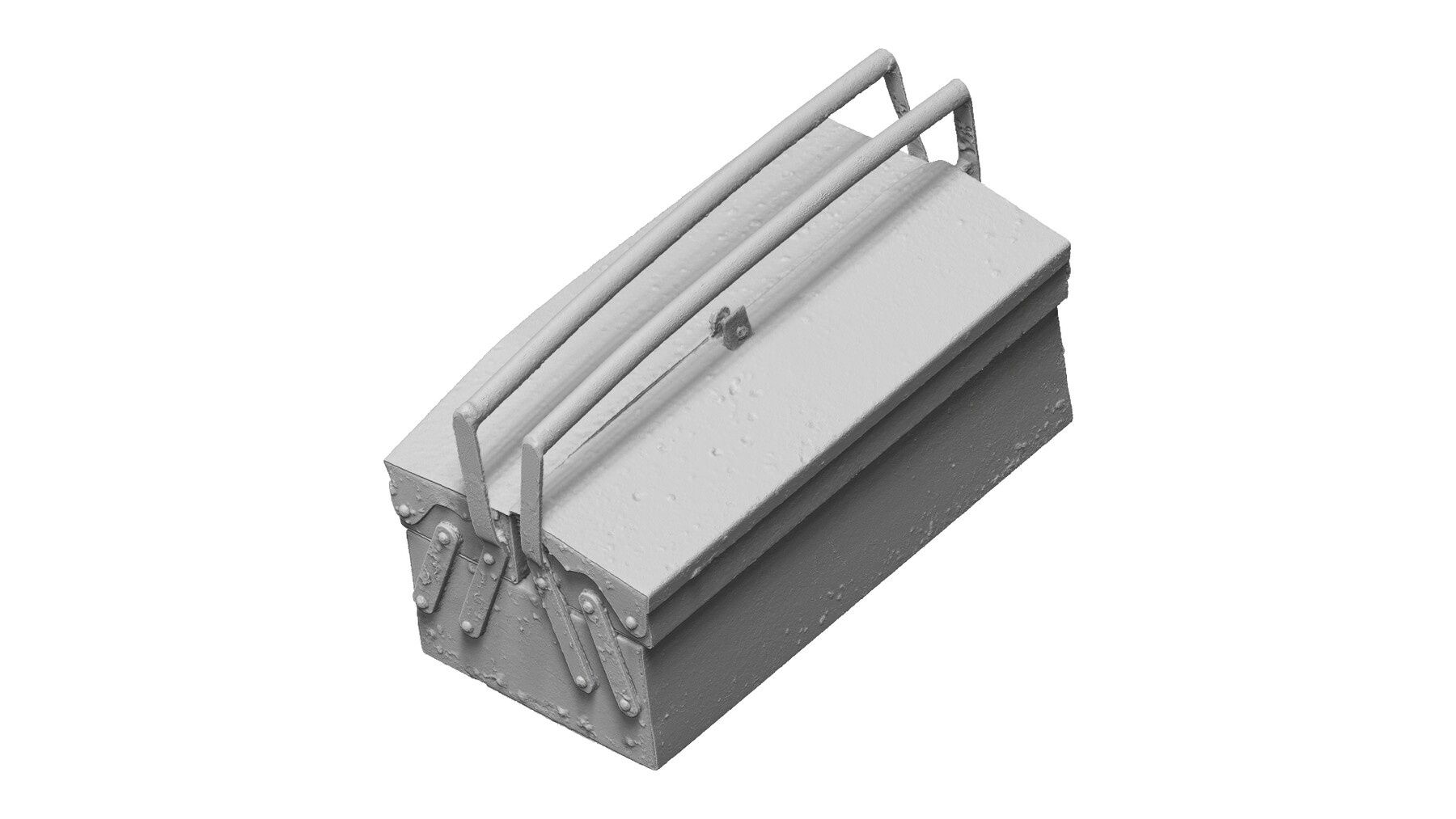 ArtStation - Rusty Metal Toolbox Raw Scanned 3D Model | Resources