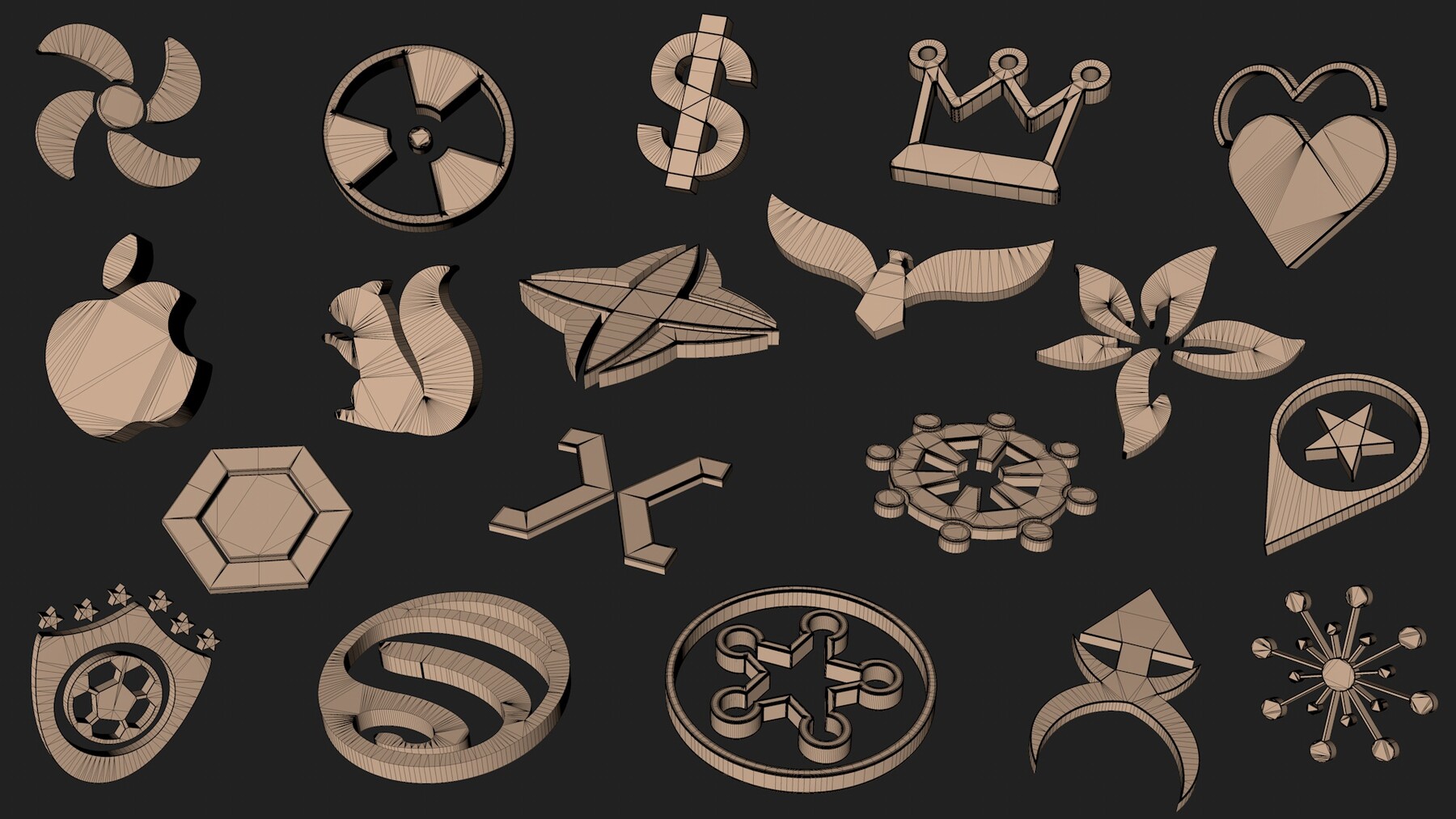 ArtStation - Logo elements details for design print | Resources
