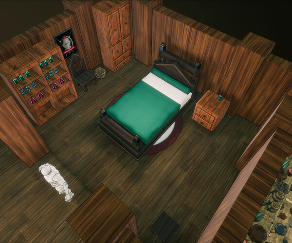 ArtStation - Fantasy Room | Game Assets