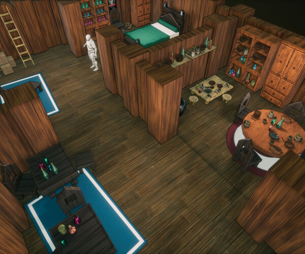 ArtStation - Fantasy Room | Game Assets