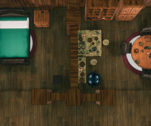 ArtStation - Fantasy Room | Game Assets