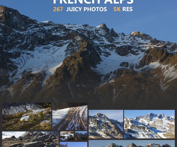 ArtStation - French Alps reference pack | Resources
