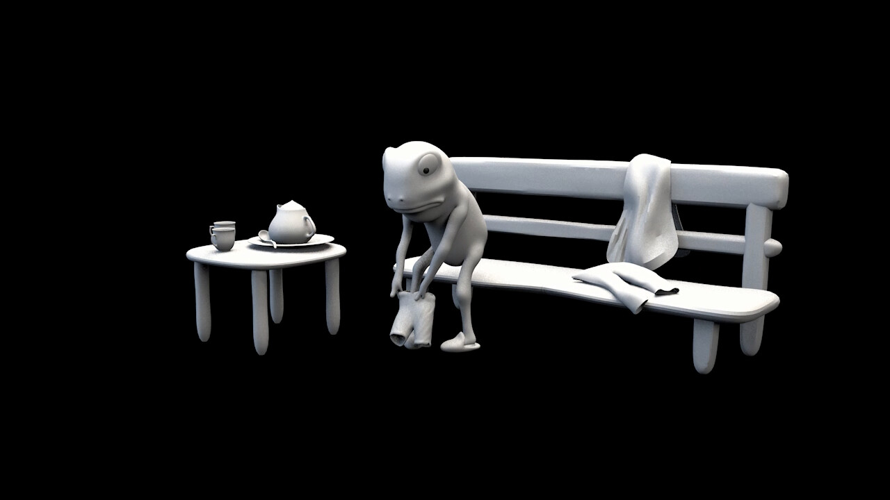 ArtStation - Frog Jazz up | Resources