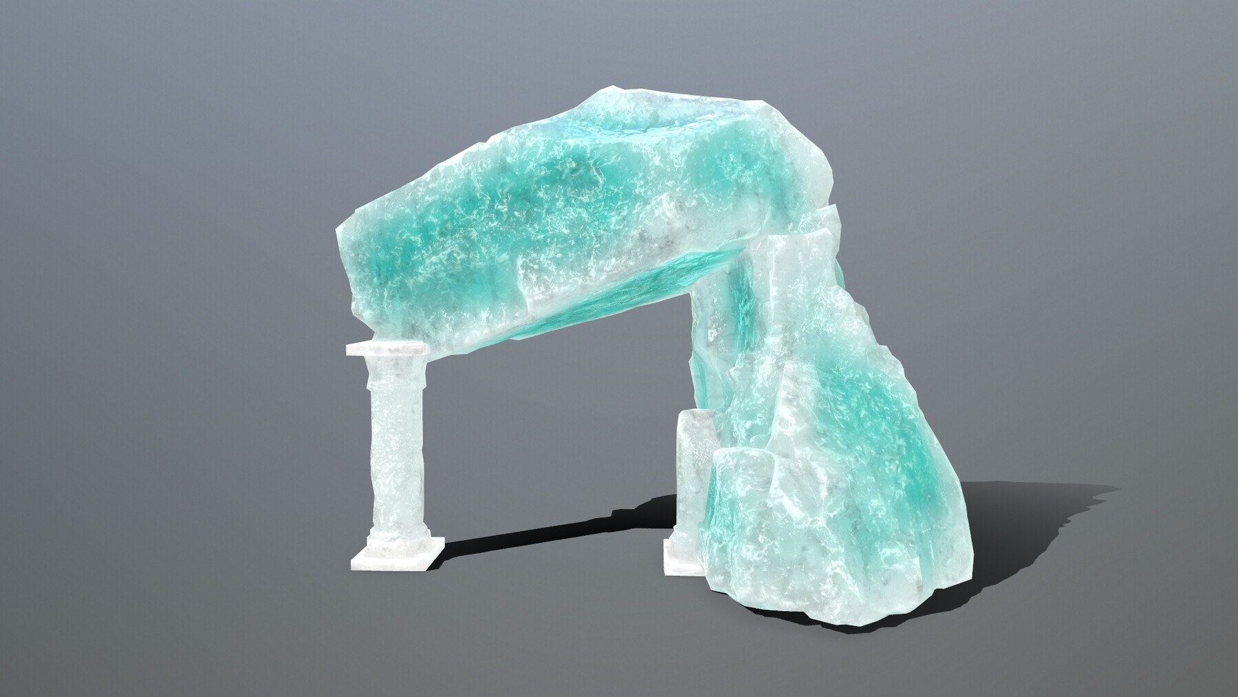 ArtStation - Icy Rock Set | Game Assets