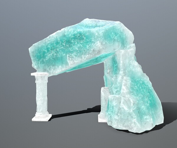 ArtStation - Icy Rock Set | Game Assets