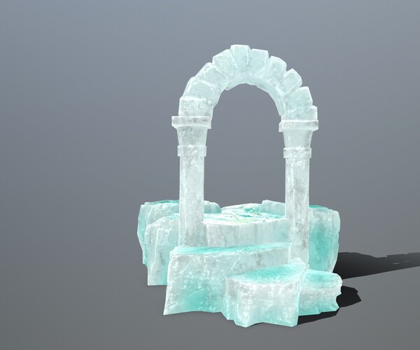 ArtStation - Icy Rock Set | Game Assets