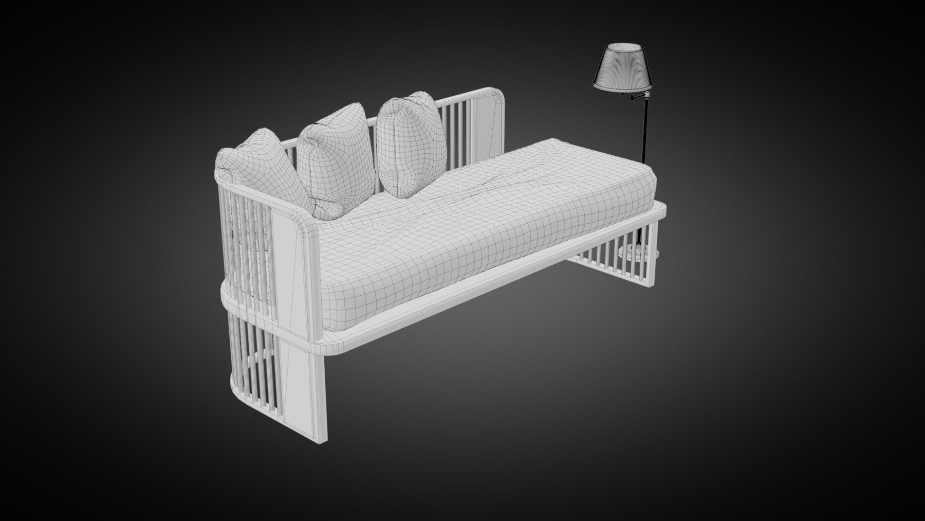 ArtStation - Indochine Sofa | Resources