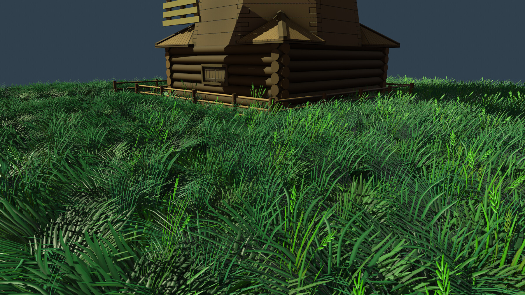 ArtStation - Low-poly windmill | Game Assets