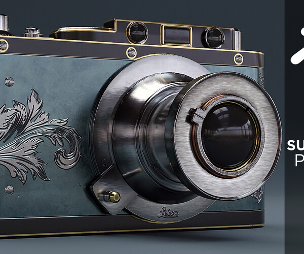 ArtStation - Create a Vintage Camera Prop in Blender and Substance ...