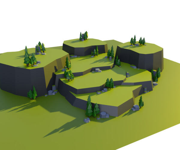ArtStation - Low Poly environment | Game Assets