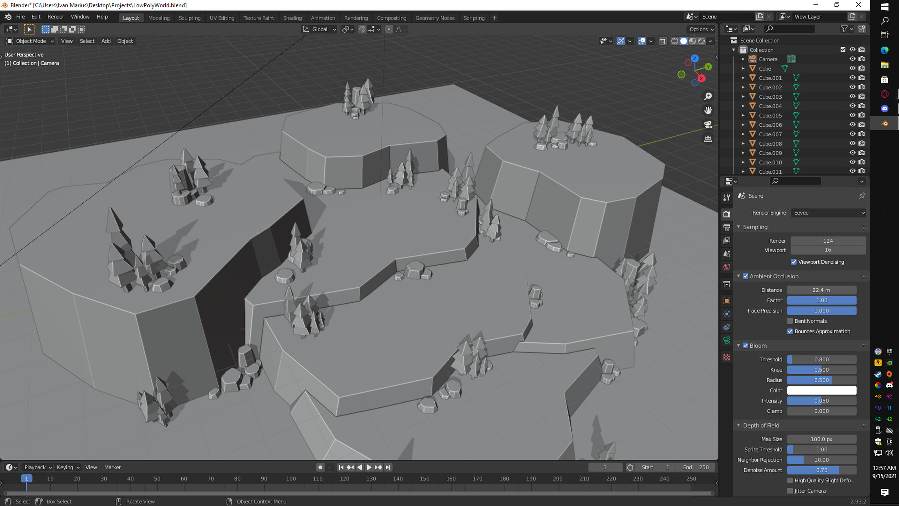 ArtStation - Low Poly environment | Game Assets