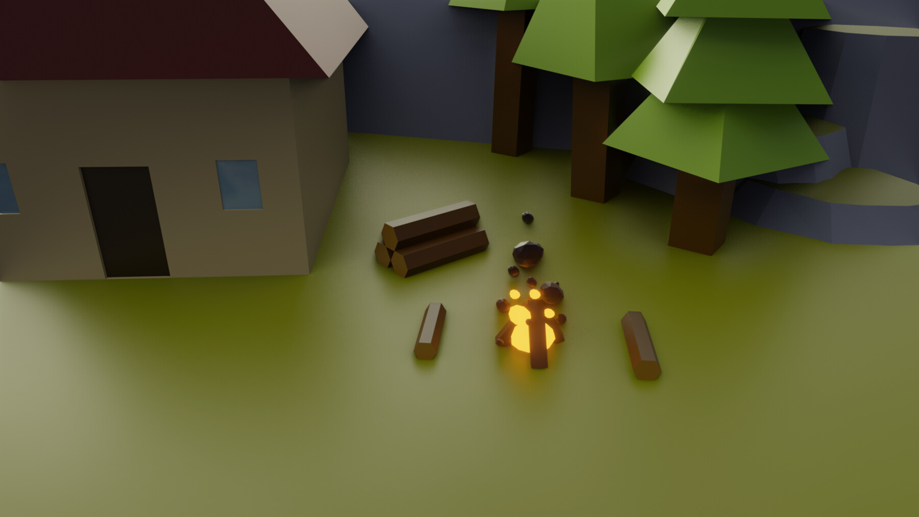 ArtStation - Low Poly Environment 2.0 | Game Assets