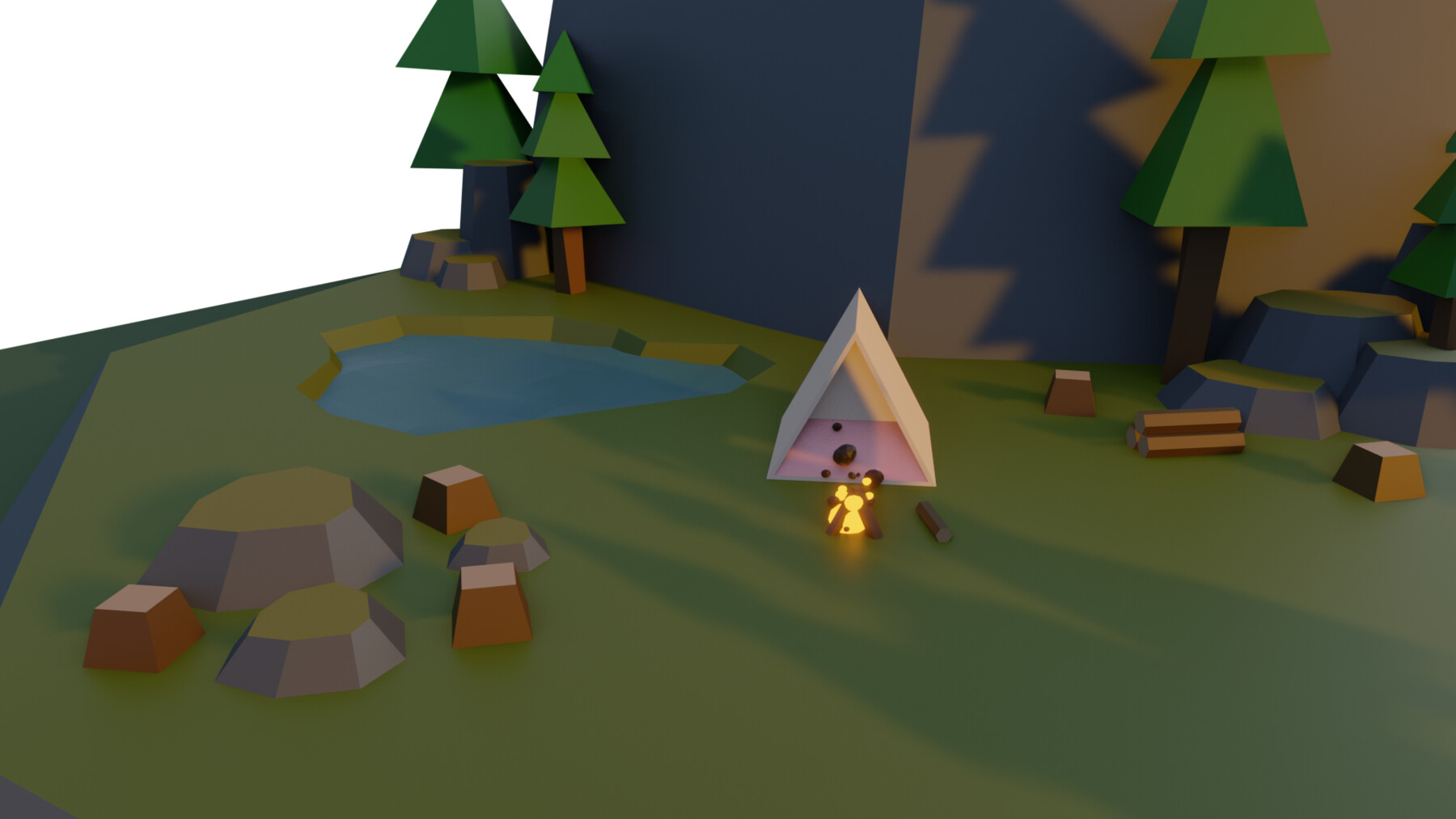 ArtStation - Low Poly Environemnt 3.0 | Game Assets