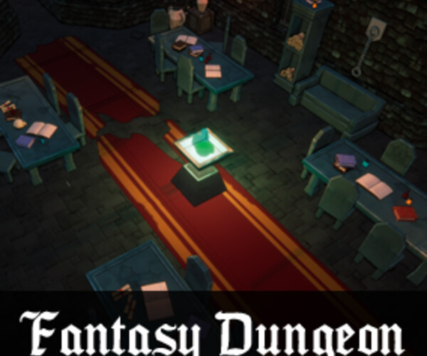 ArtStation - Fantasy Dungeon Vol 1 | Game Assets