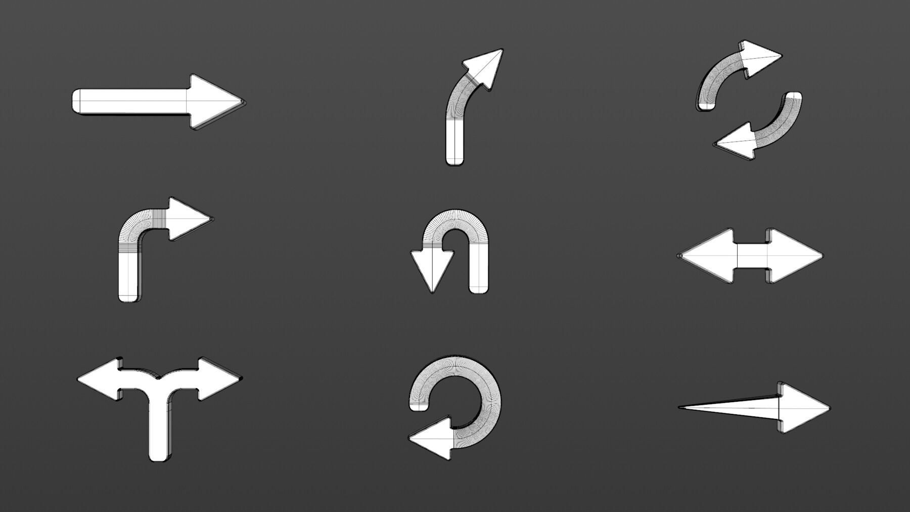 ArtStation - Arrow Signs | Resources