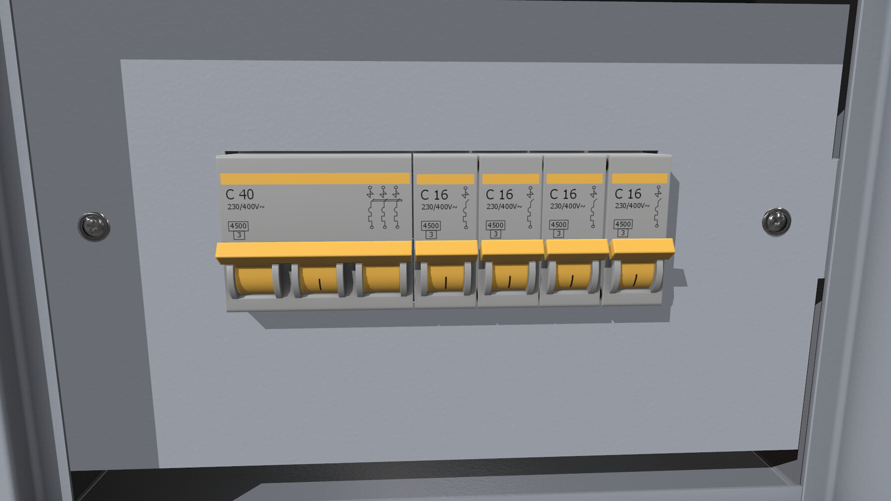 ArtStation - Electrical Fuse Box | Game Assets