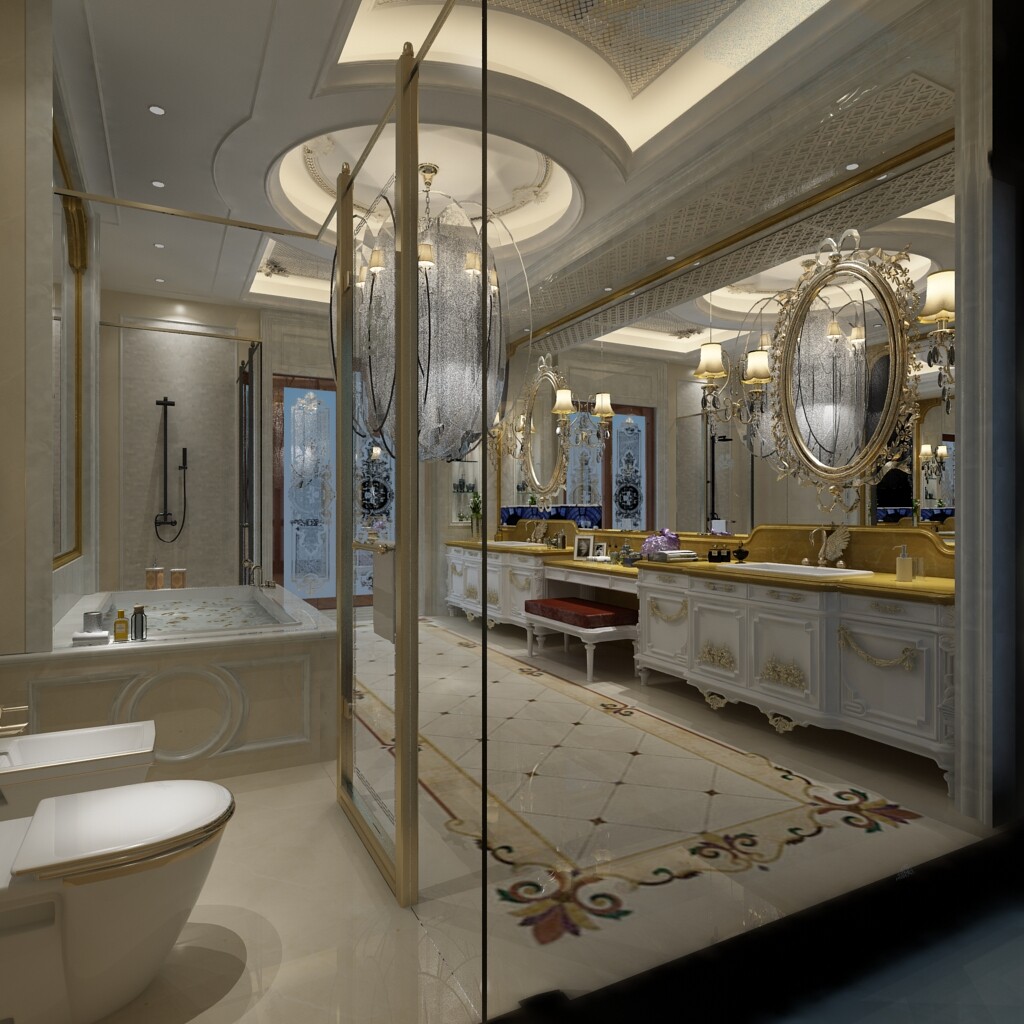 ArtStation - bathroom design complete model 09 | Resources